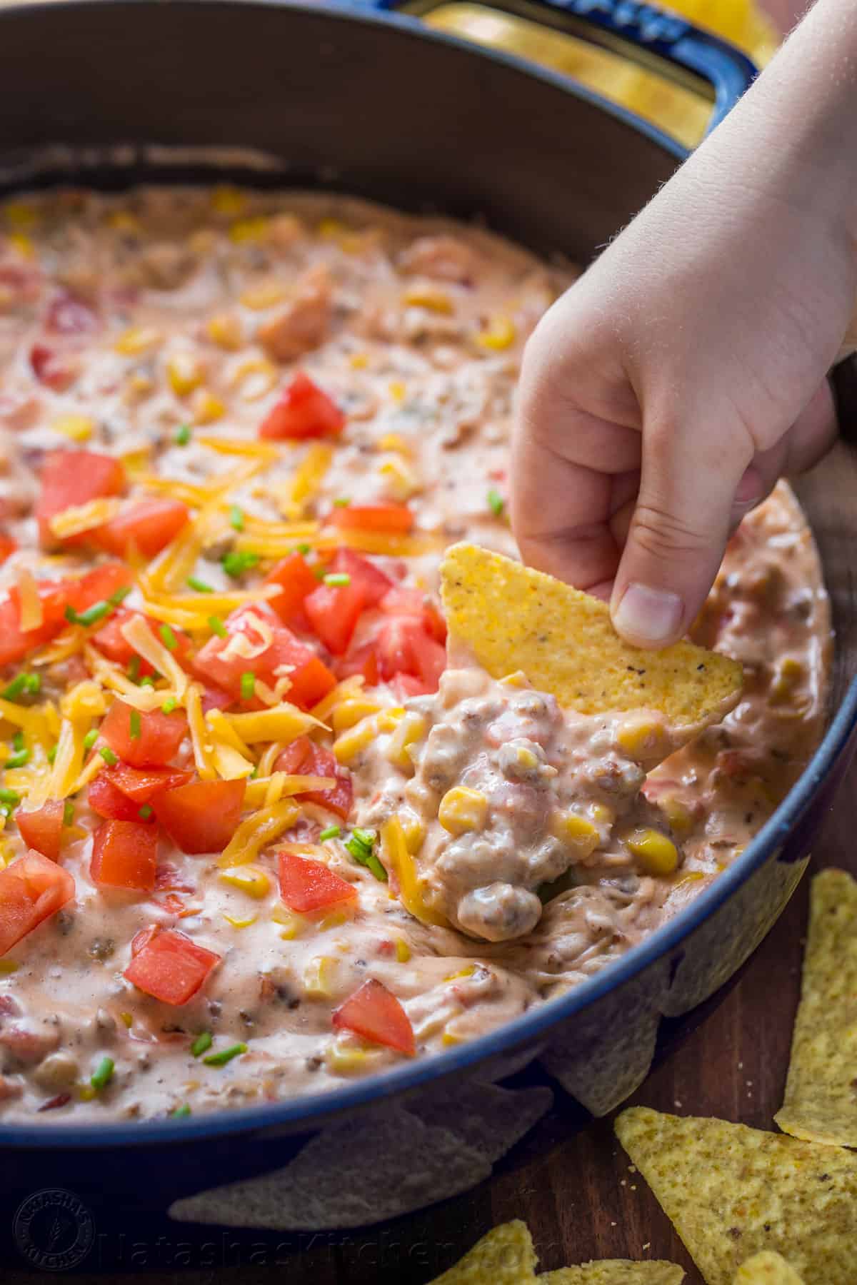 Sausage Queso Dip with Real Cheese Natasha s Kitchen Sausage Queso Dip with Real Cheese Natasha s Kitchen