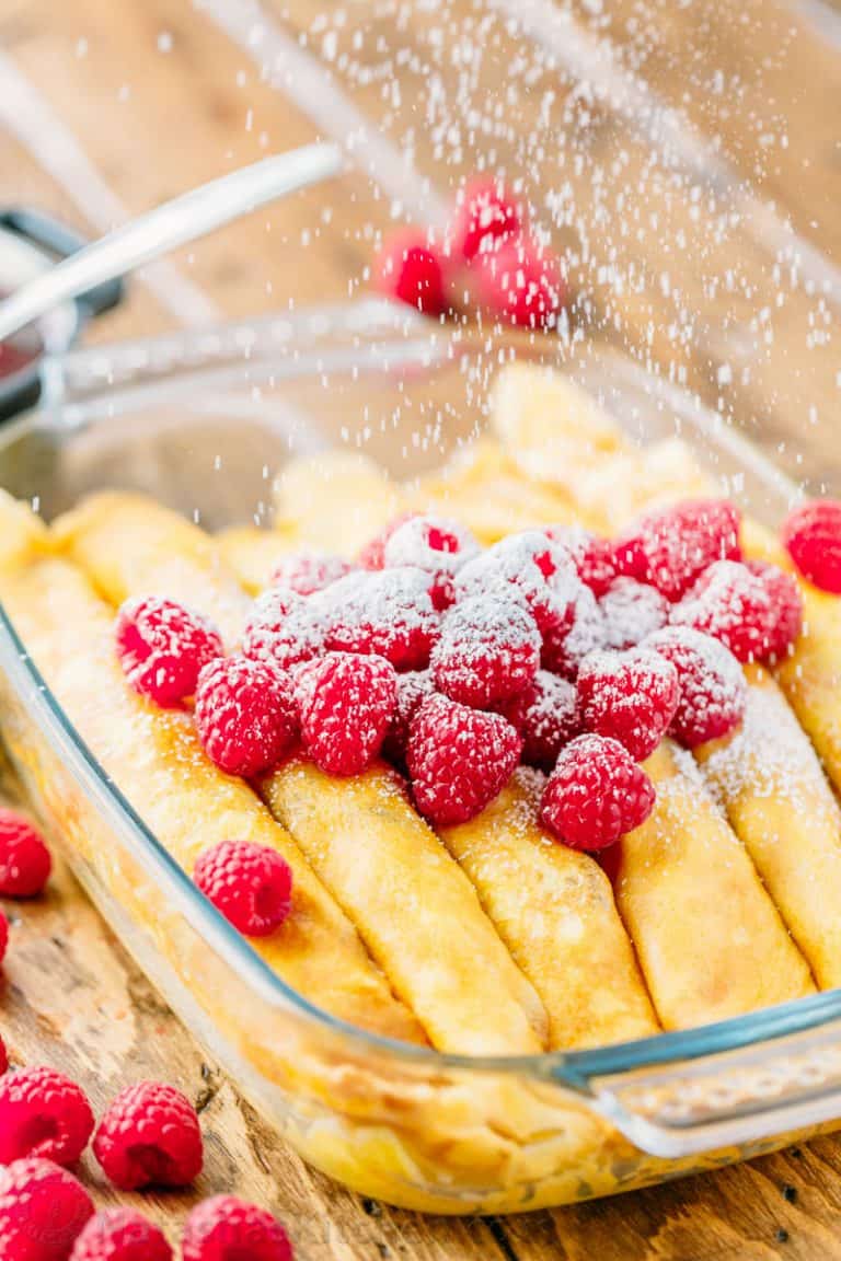 Cheese Crepes (Nalesniki) - Natasha's Kitchen