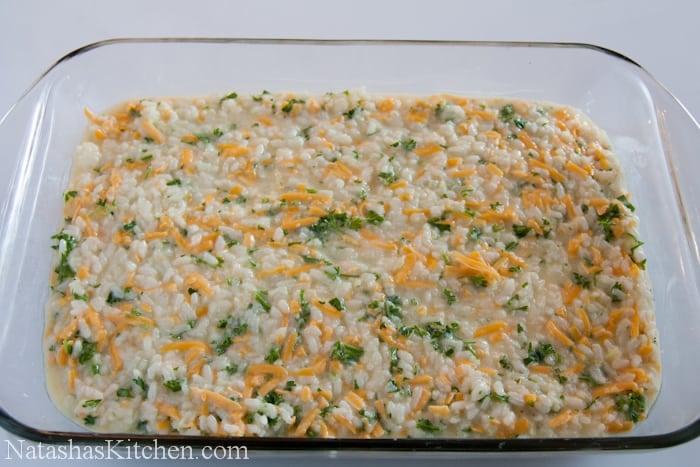 Parsley Rice Casserole Recipe - Natasha's Kitchen