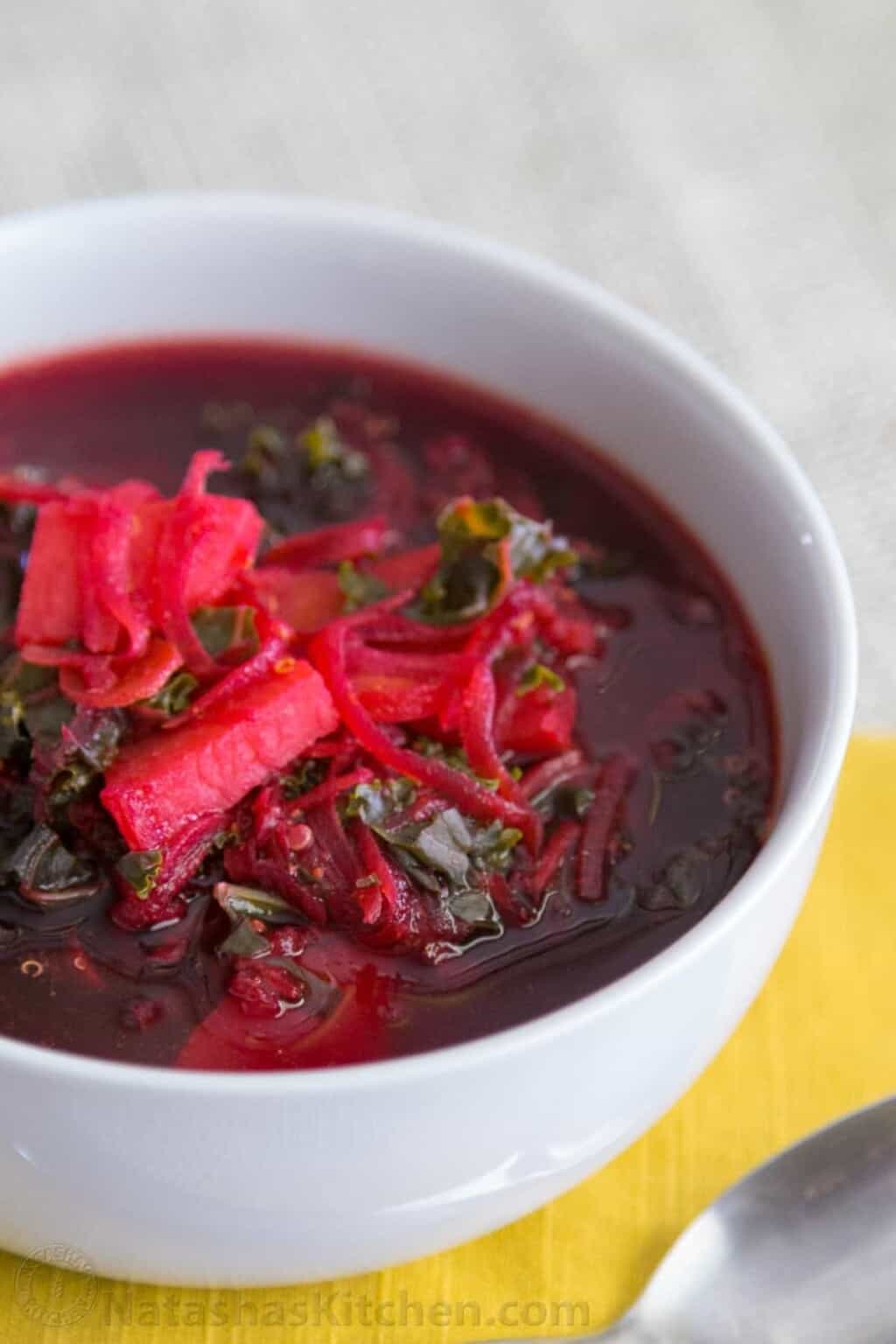 Easy Superfood Red Borsch Recipe - Natasha's Kitchen