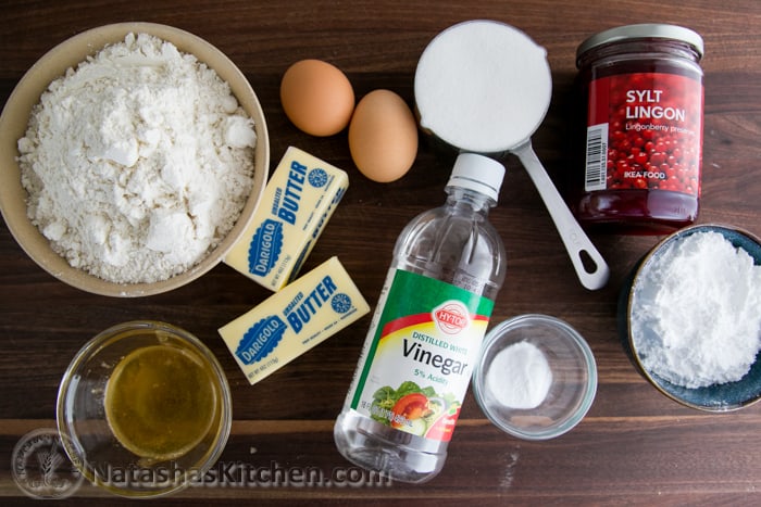 Jam Filled Sandwich Cookies (Zirochki)