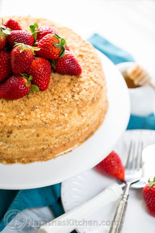 8-Layer Honey Cake Recipe (Medovik)