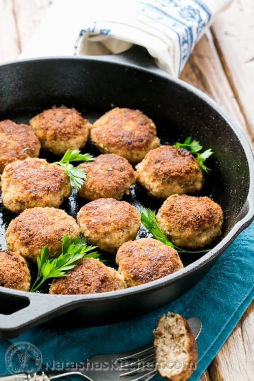 Juicy Pork Meatballs Recipe (Kotlety)