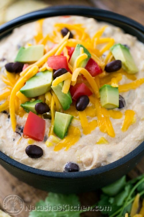 Southwest Hot Chicken Dip (Extra Cheesy)