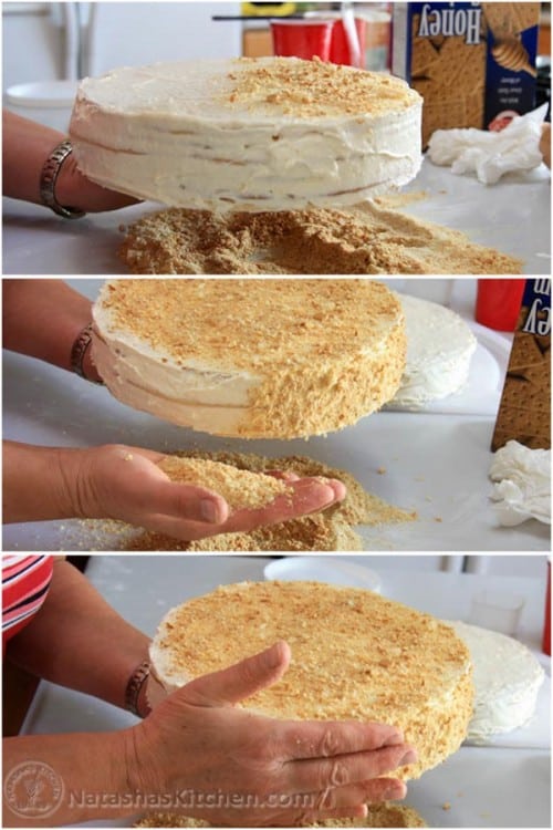 Mom's Spartak Cake Recipe