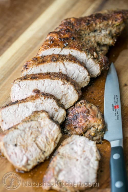 Roasted Pork Tenderloin Recipe - NatashasKitchen.com