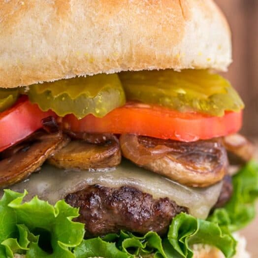 Garlic and Herb Burger Recipe - NatashasKitchen.com