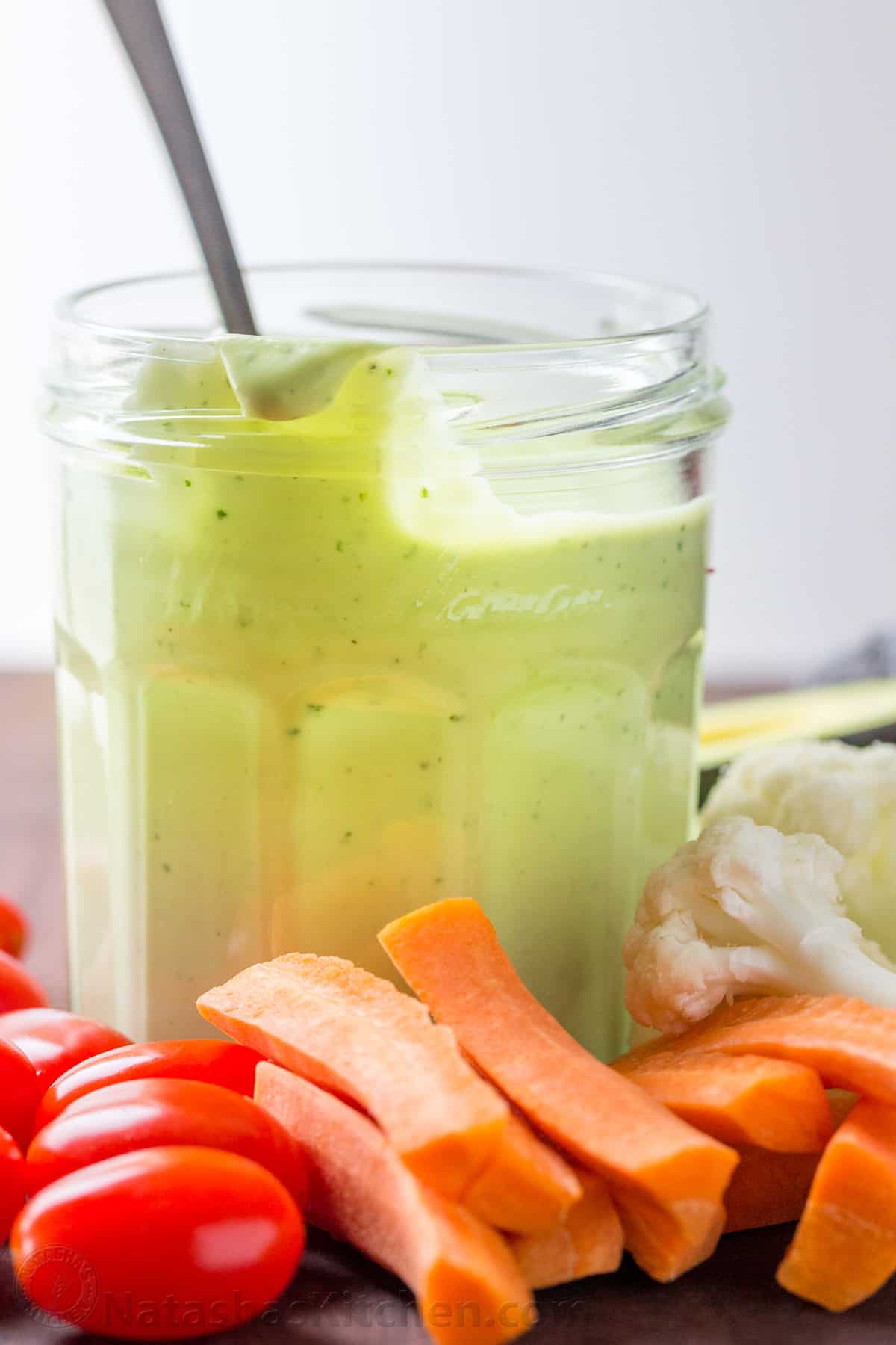 Avocado Ranch Dressing and Dip (VIDEO Recipe) - NatashasKitchen.com