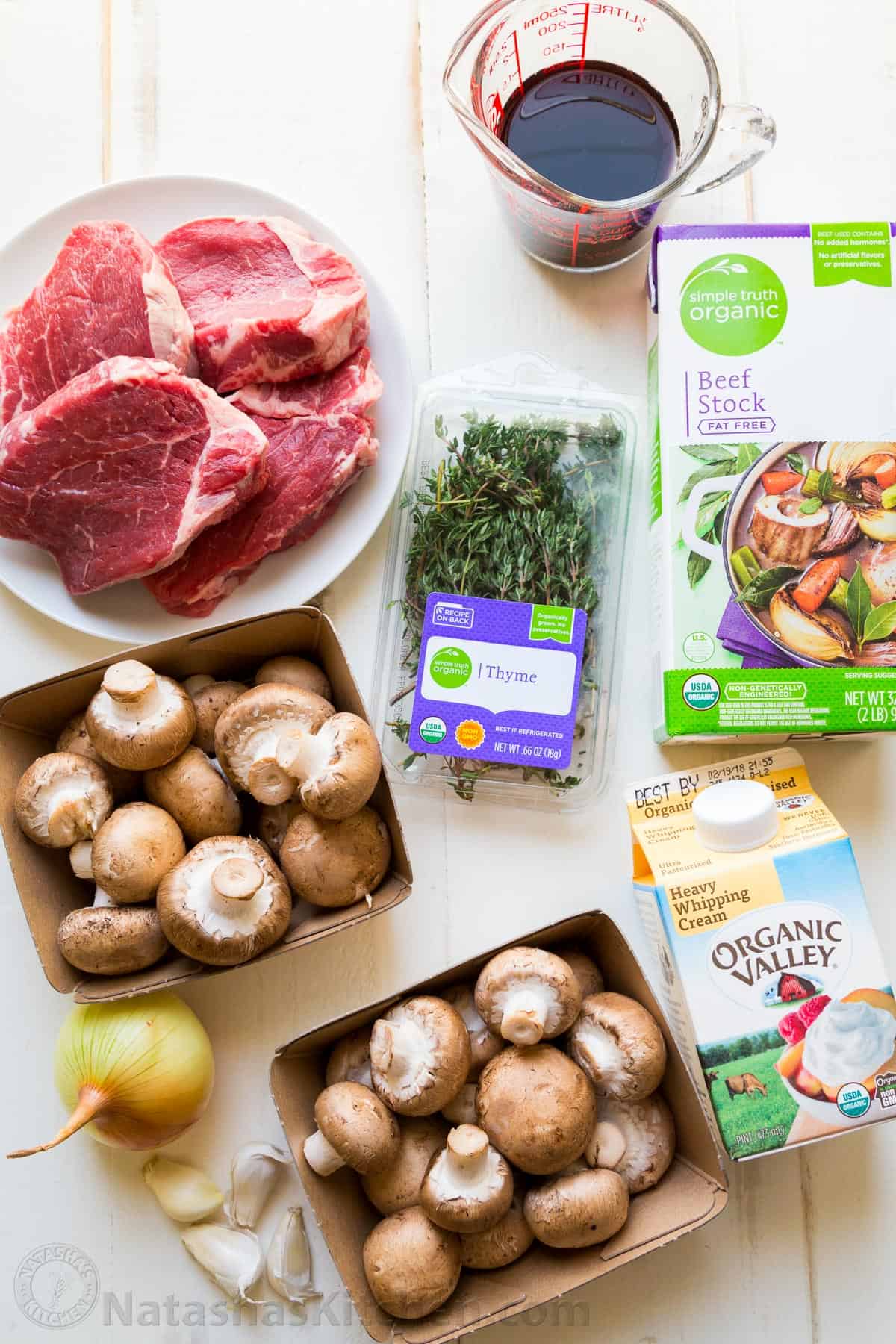 Filet Mignon Recipe in Mushroom Sauce (VIDEO) - NatashasKitchen.com