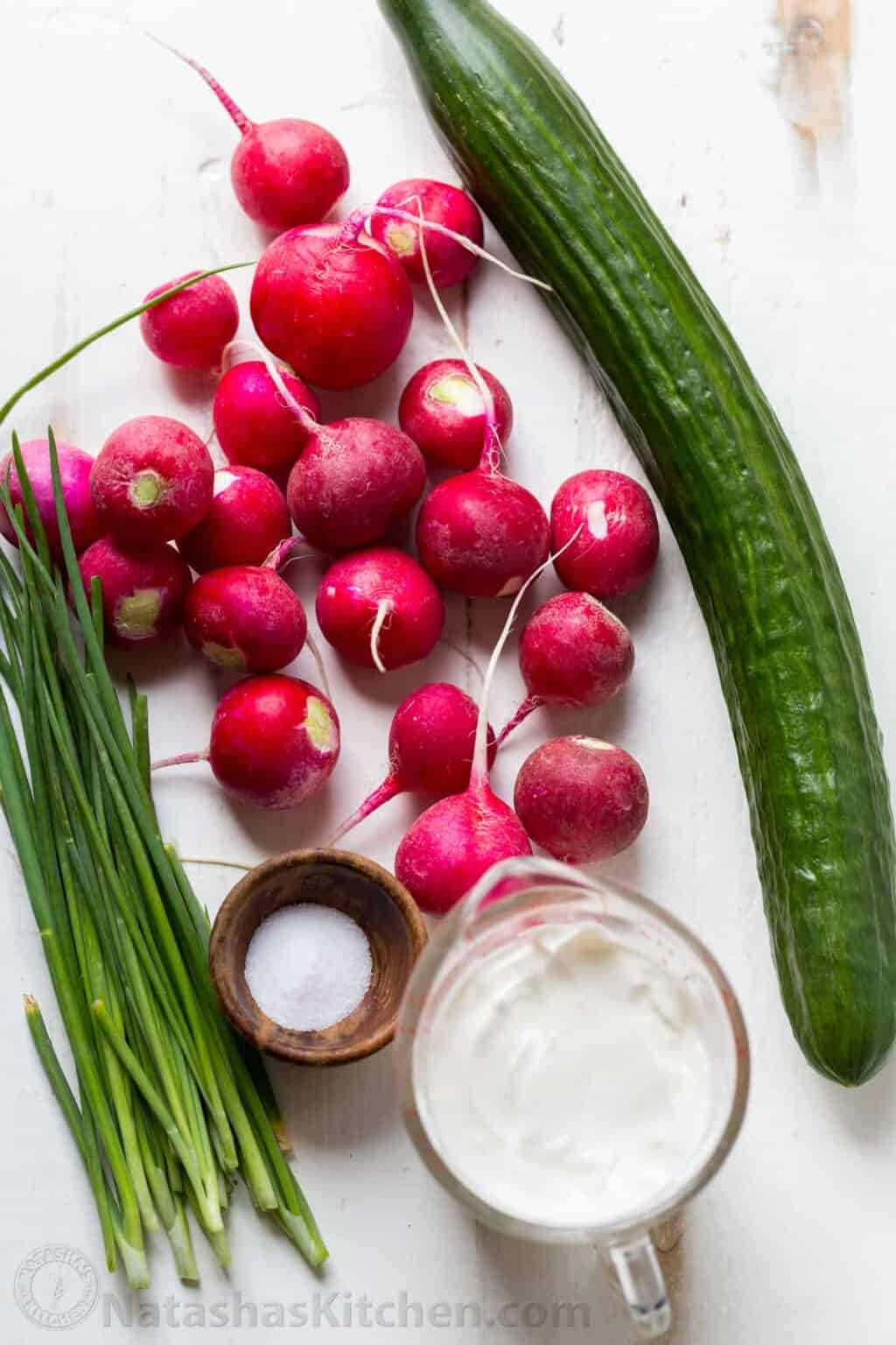 Cucumber Radish Salad Recipe (VIDEO) - NatashasKitchen.com