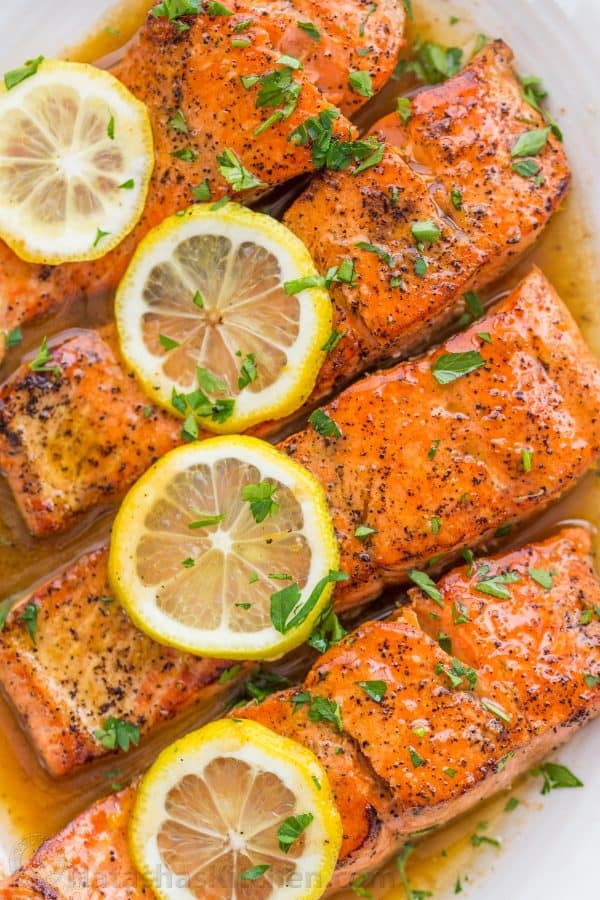 Pan Fried Salmon With Lemon Butter Sauce Pan Fried Salmon With Lemon Butter Sauce