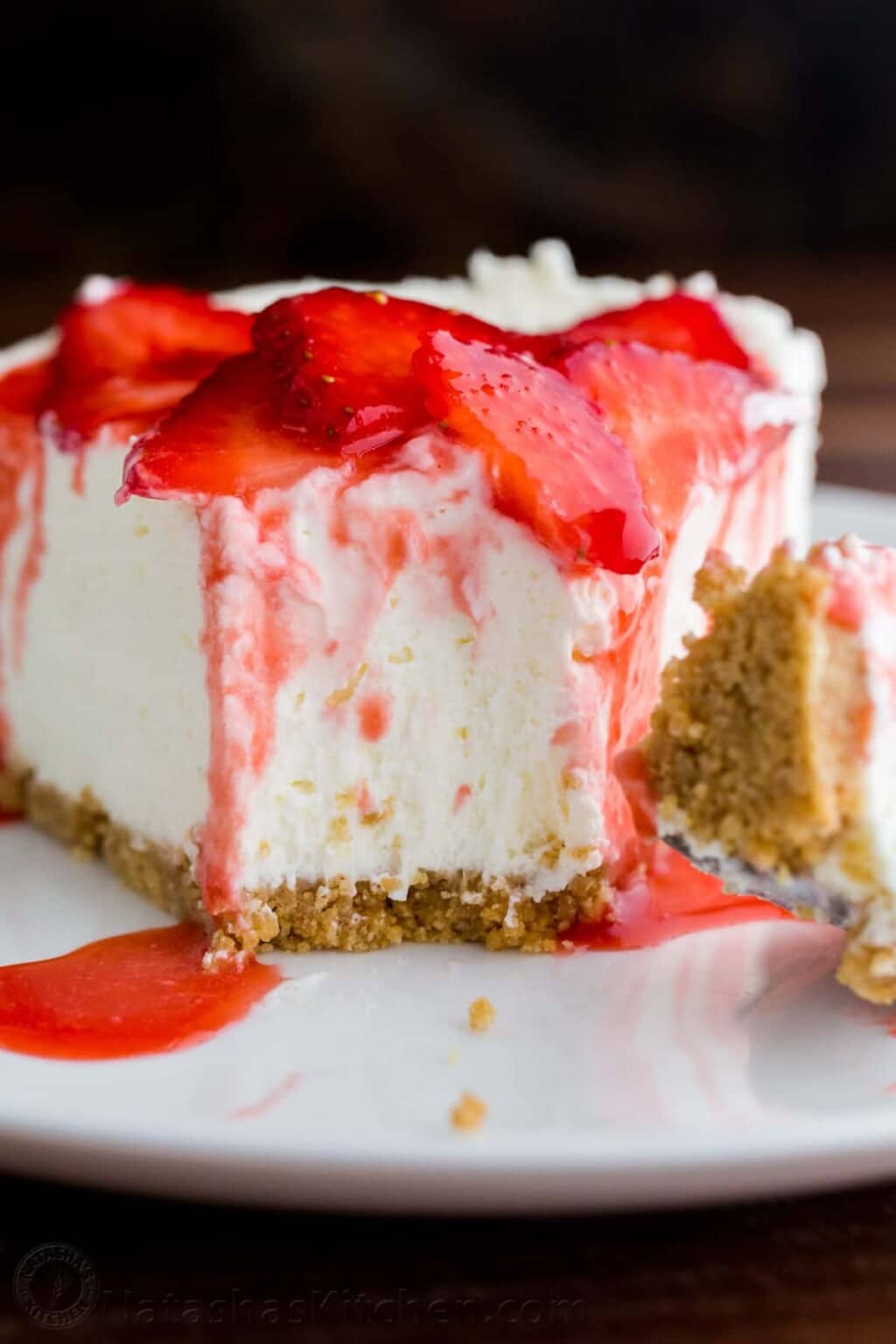 No Bake Cheesecake Recipe VIDEO NatashasKitchen No Bake Cheesecake Recipe VIDEO NatashasKitchen