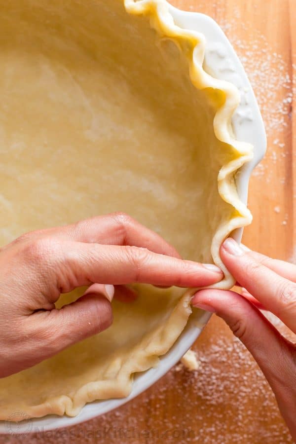Easy Pie Crust Recipe VIDEO NatashasKitchen