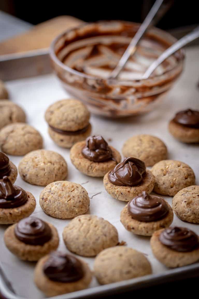 Baci di Dama Italian Cookies - NatashasKitchen.com