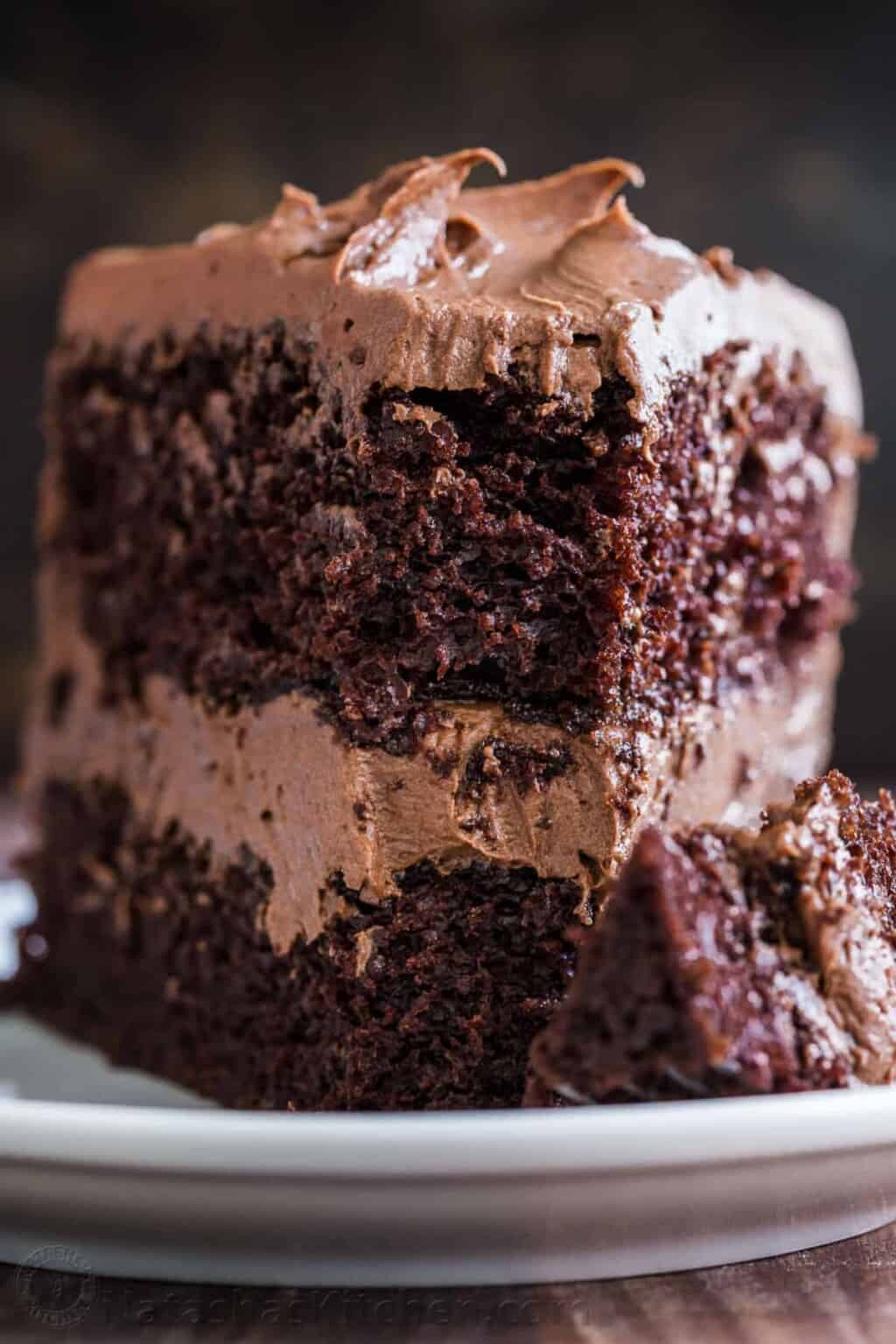 Chocolate Cake Recipe (VIDEO) - NatashasKitchen.com