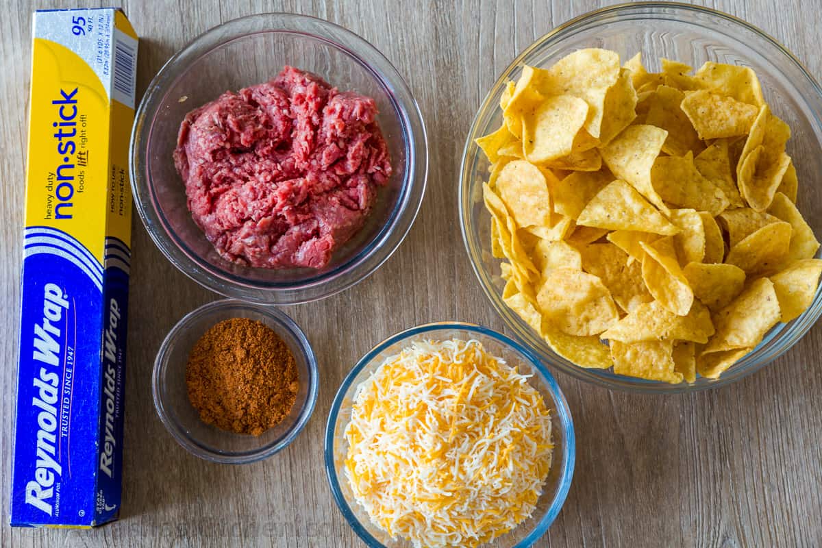 Foil-Pack Baked Nachos Recipe - NatashasKitchen.com