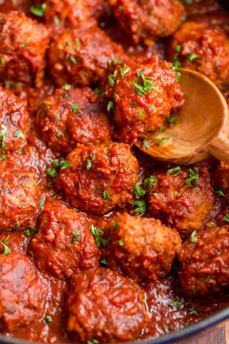 Meatball Recipe (VIDEO) - NatashasKitchen.com