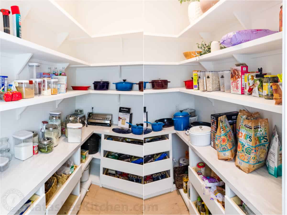 Organized Pantry Tour (VIDEO) - NatashasKitchen.com