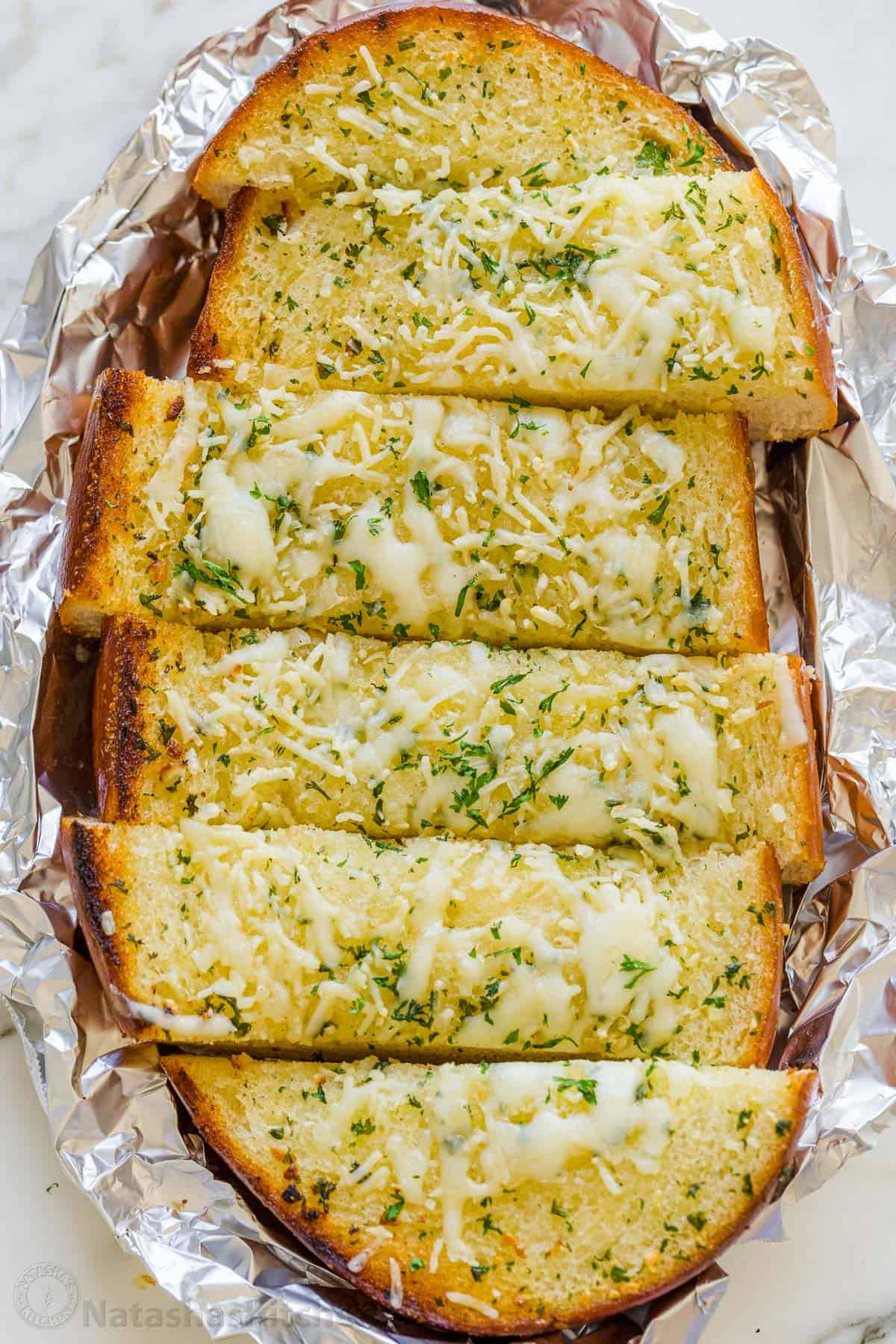 Easy Garlic Bread Recipe NatashasKitchen
