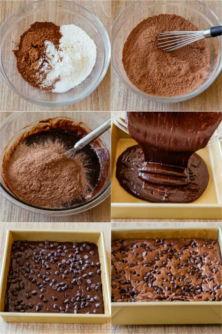 Fudgy Brownie Recipe (VIDEO) - NatashasKitchen.com