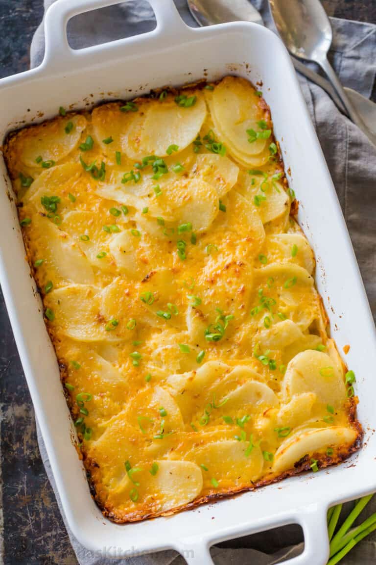 Easy Scalloped Potatoes Recipe NatashasKitchen