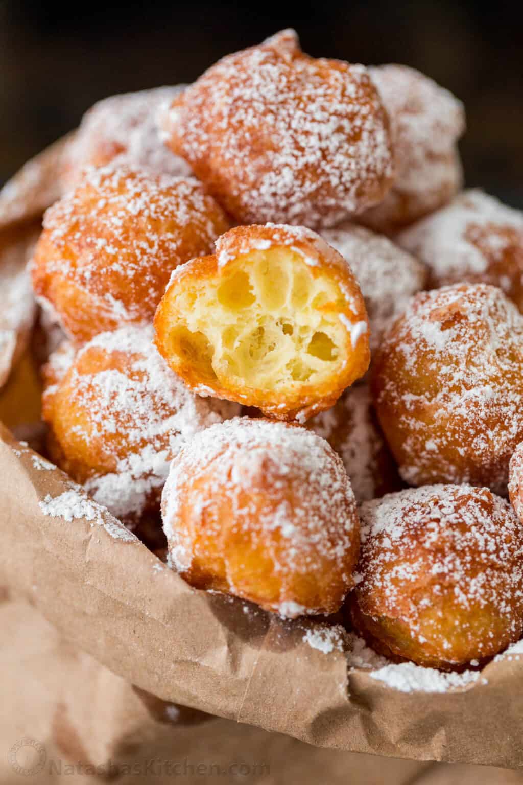 Zeppole Recipe (with VIDEO) - NatashasKitchen.com