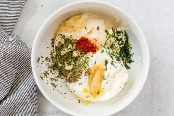 Easy Veggie Dip Recipe - NatashasKitchen.com