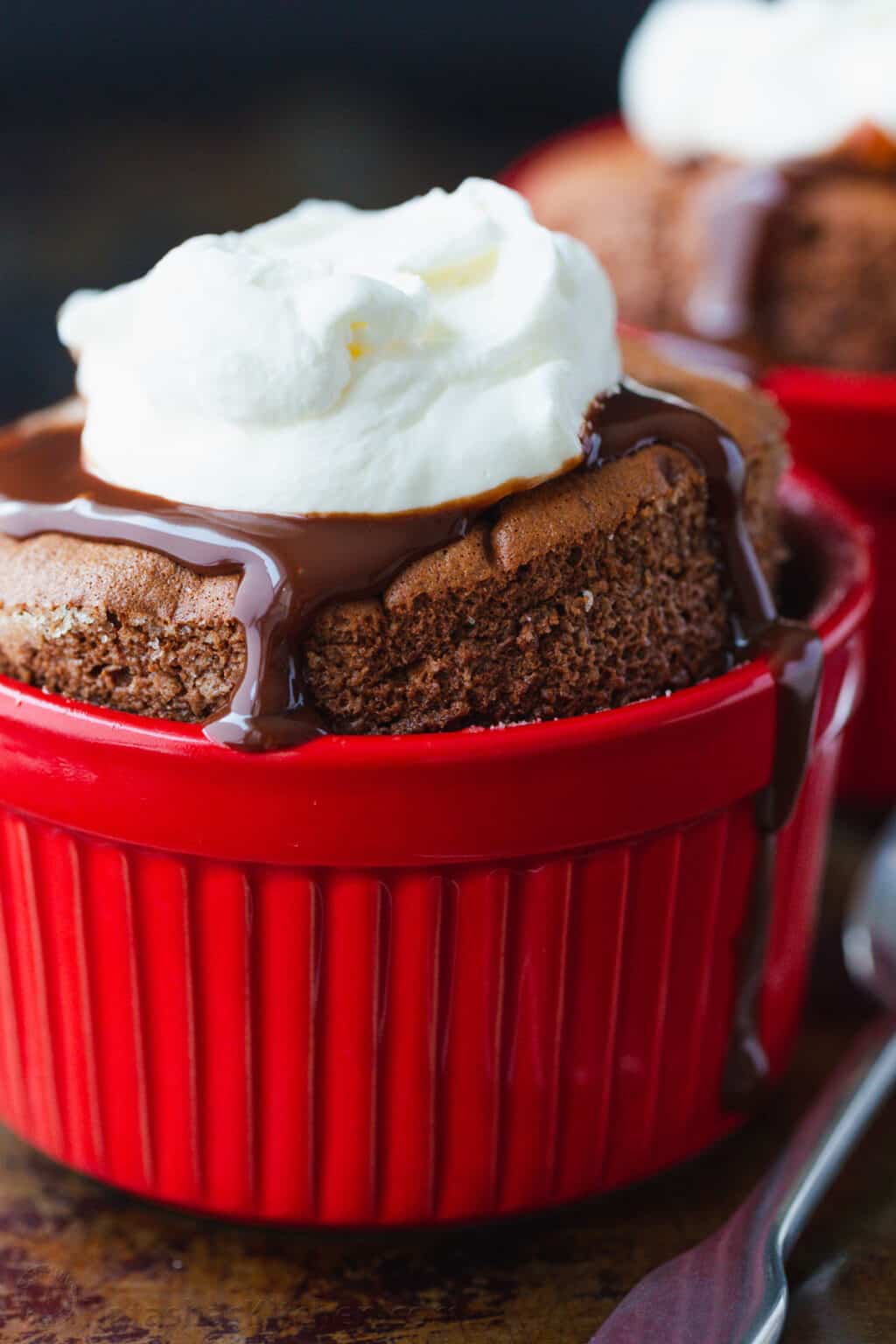 Chocolate Soufflé Recipe (VIDEO) - NatashasKitchen.com