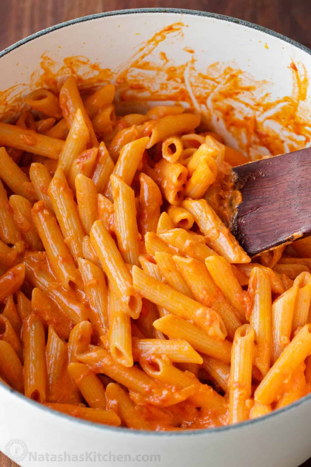 Penne Alla Vodka Recipe (VIDEO) - NatashasKitchen.com