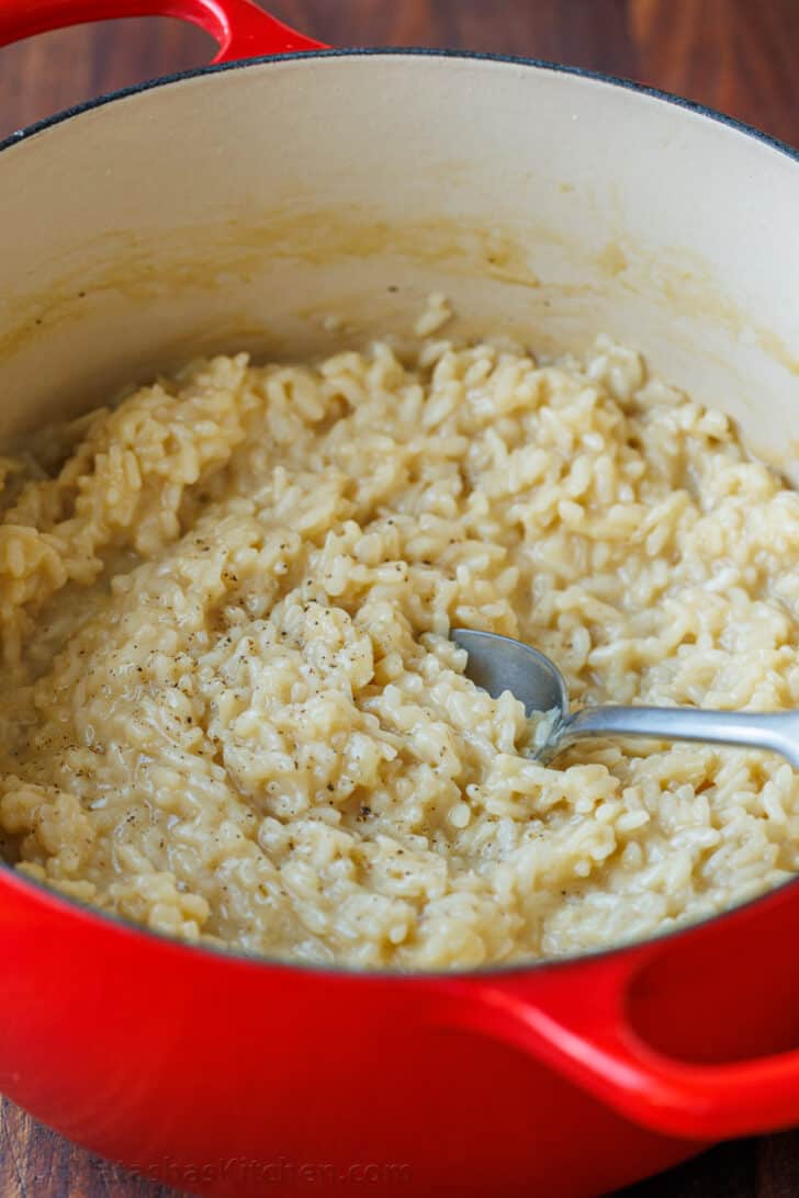 Traditional Risotto Recipe (VIDEO) - NatashasKitchen.com - Doctor Woao