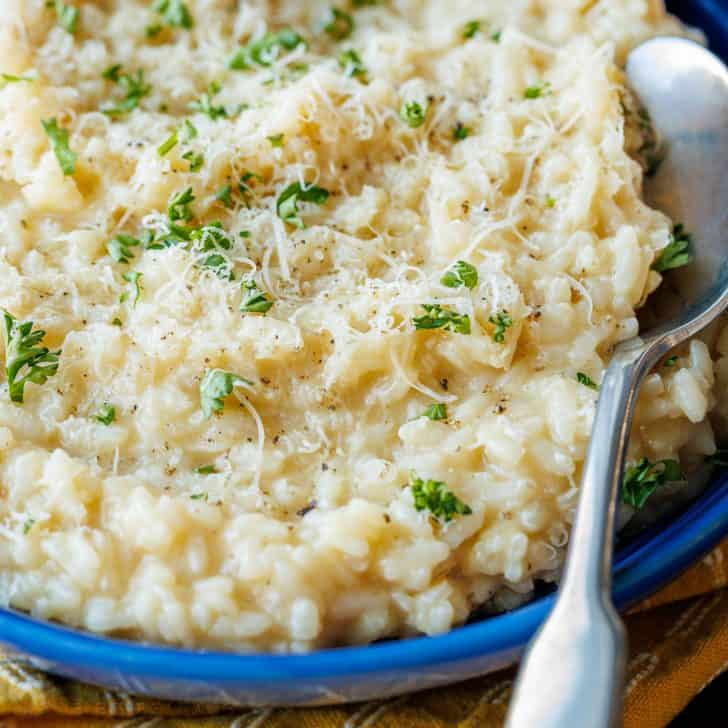Parmesan Risotto Recipe (with Video) - NatashasKitchen.com
