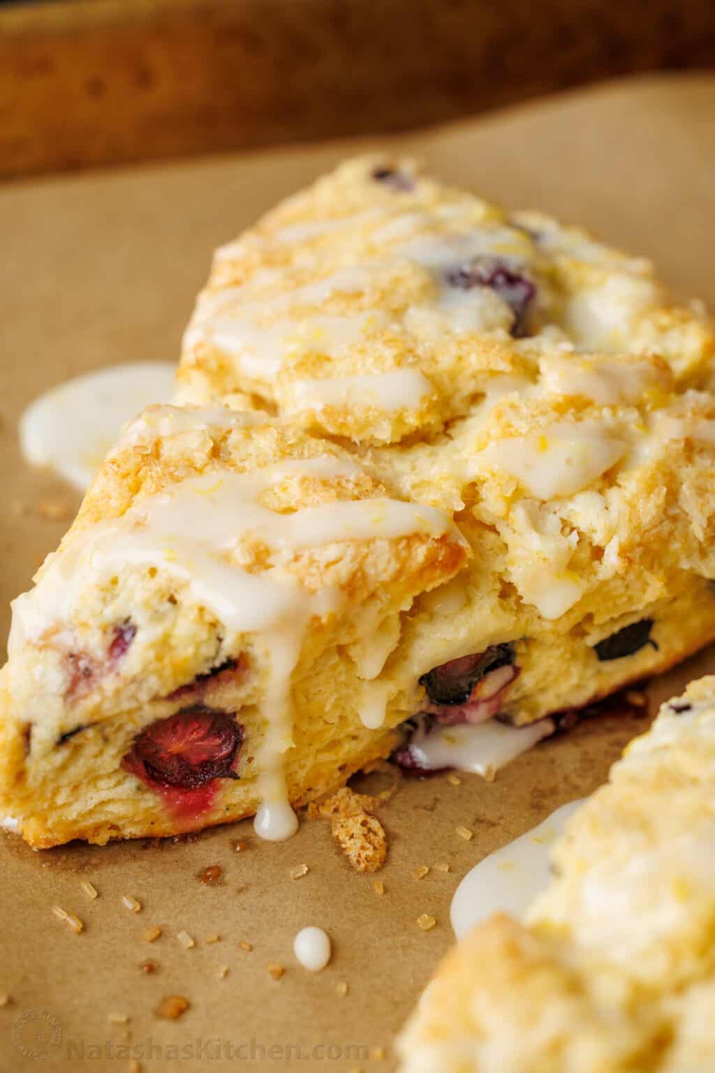 Blueberry Scones Recipe (with Video)