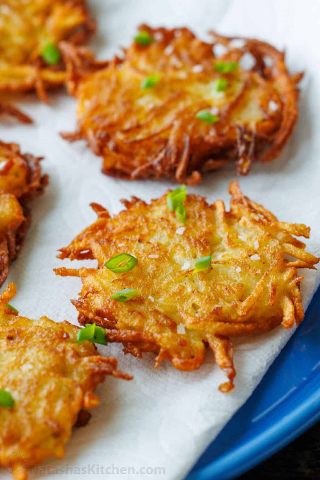 Crisp Potato Latkes Recipe