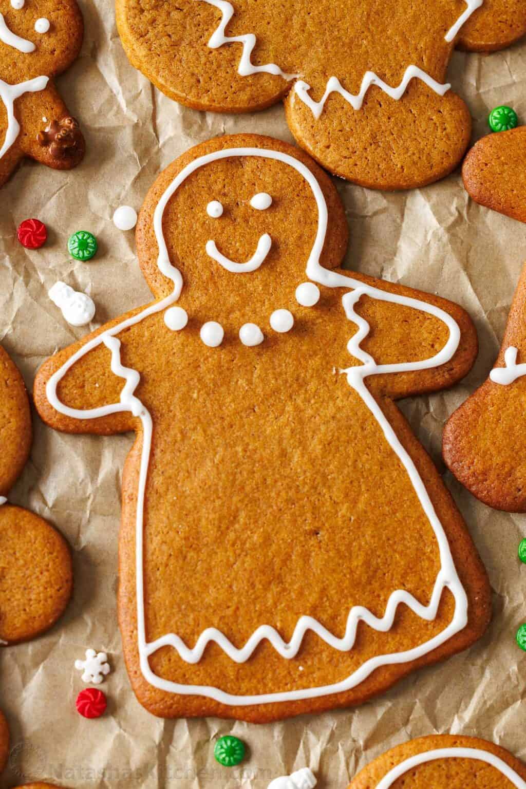 Gingerbread Cookies (VIDEO) - NatashasKitchen.com