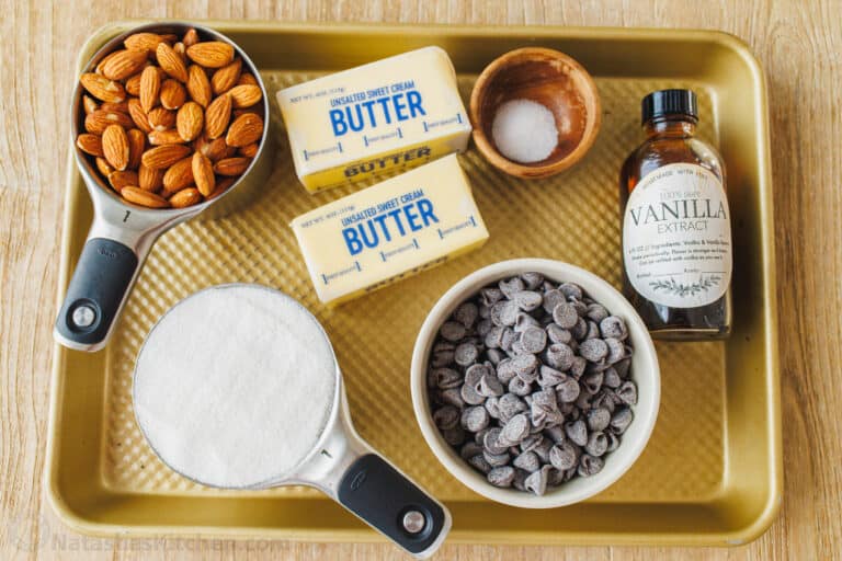 Toffee Recipe (VIDEO) - NatashasKitchen.com