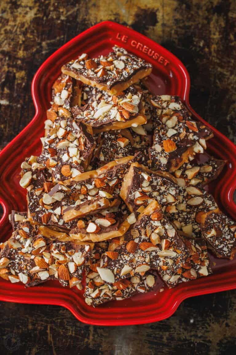 Toffee Recipe (VIDEO) - NatashasKitchen.com