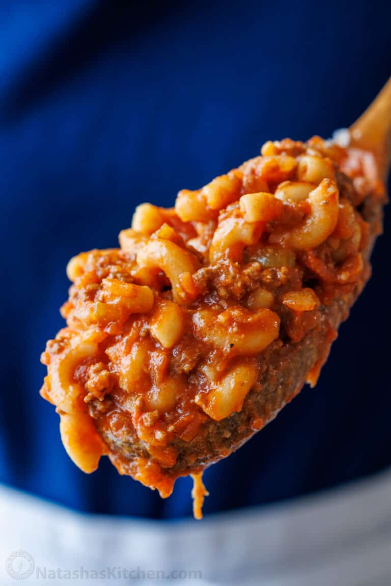American Goulash Recipe (VIDEO) - NatashasKitchen.com