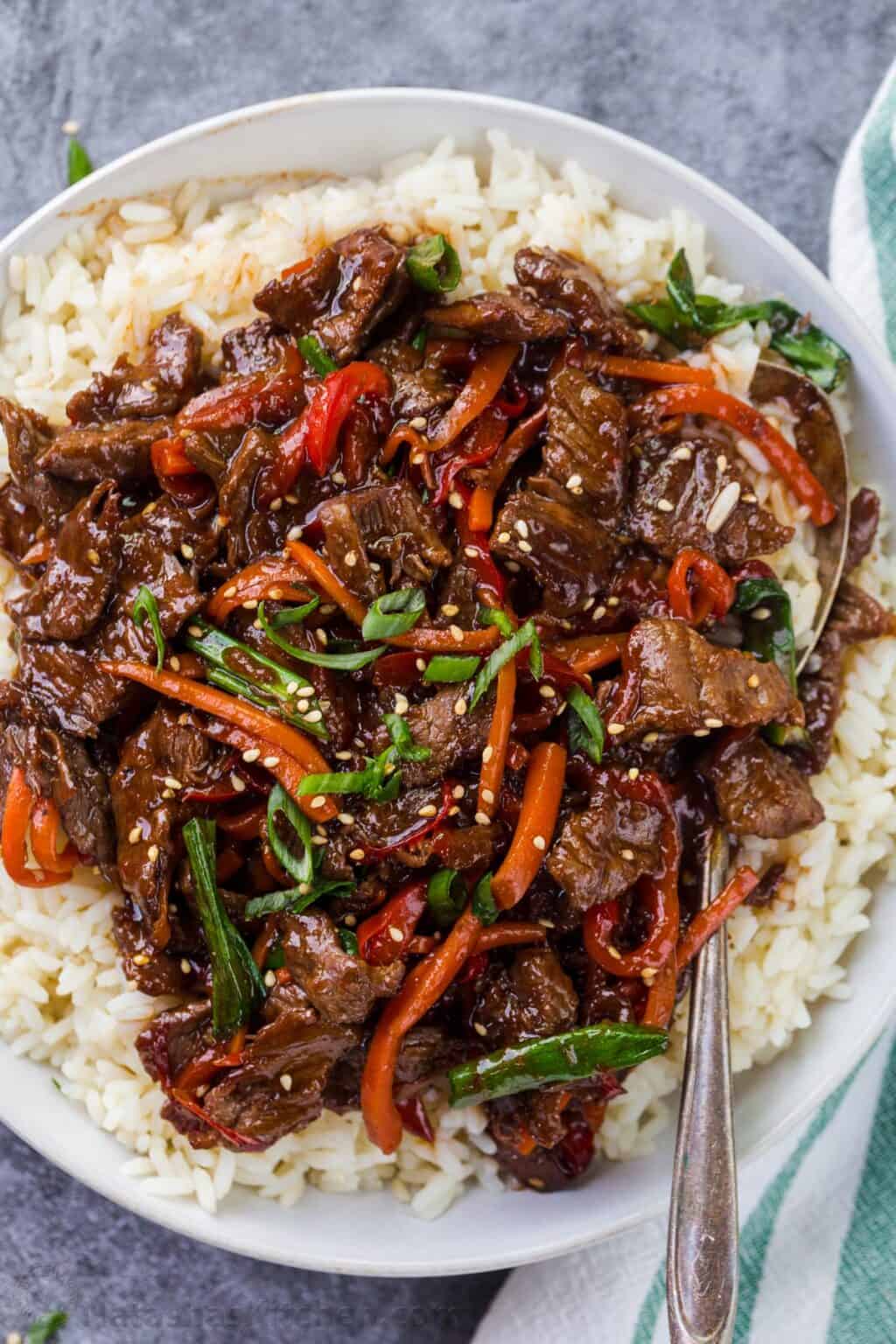 Easy Mongolian Beef Recipe