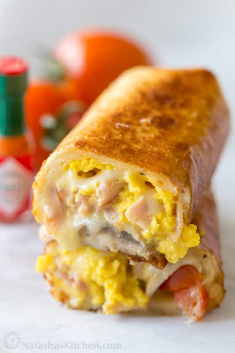 Breakfast Burritos (Freezer Friendly) - NatashasKitchen.com