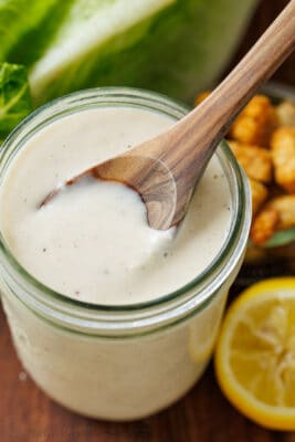 Easy Caesar Dressing Recipe (VIDEO) - NatashasKitchen.com
