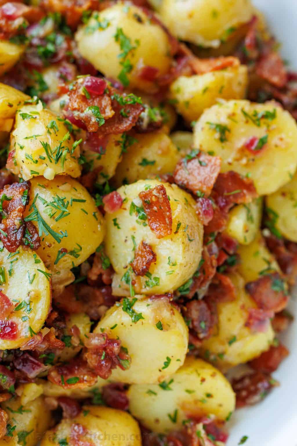 German Potato Salad Recipe (VIDEO) - NatashasKitchen.com