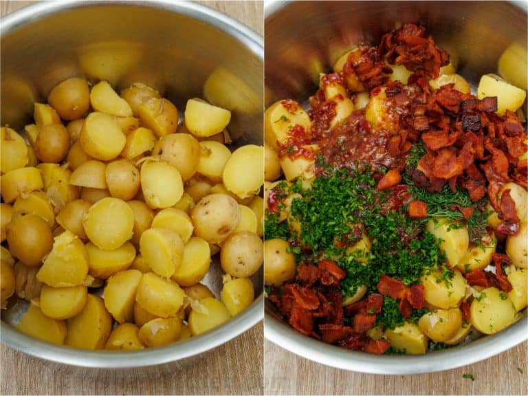 German Potato Salad Recipe (VIDEO) - NatashasKitchen.com