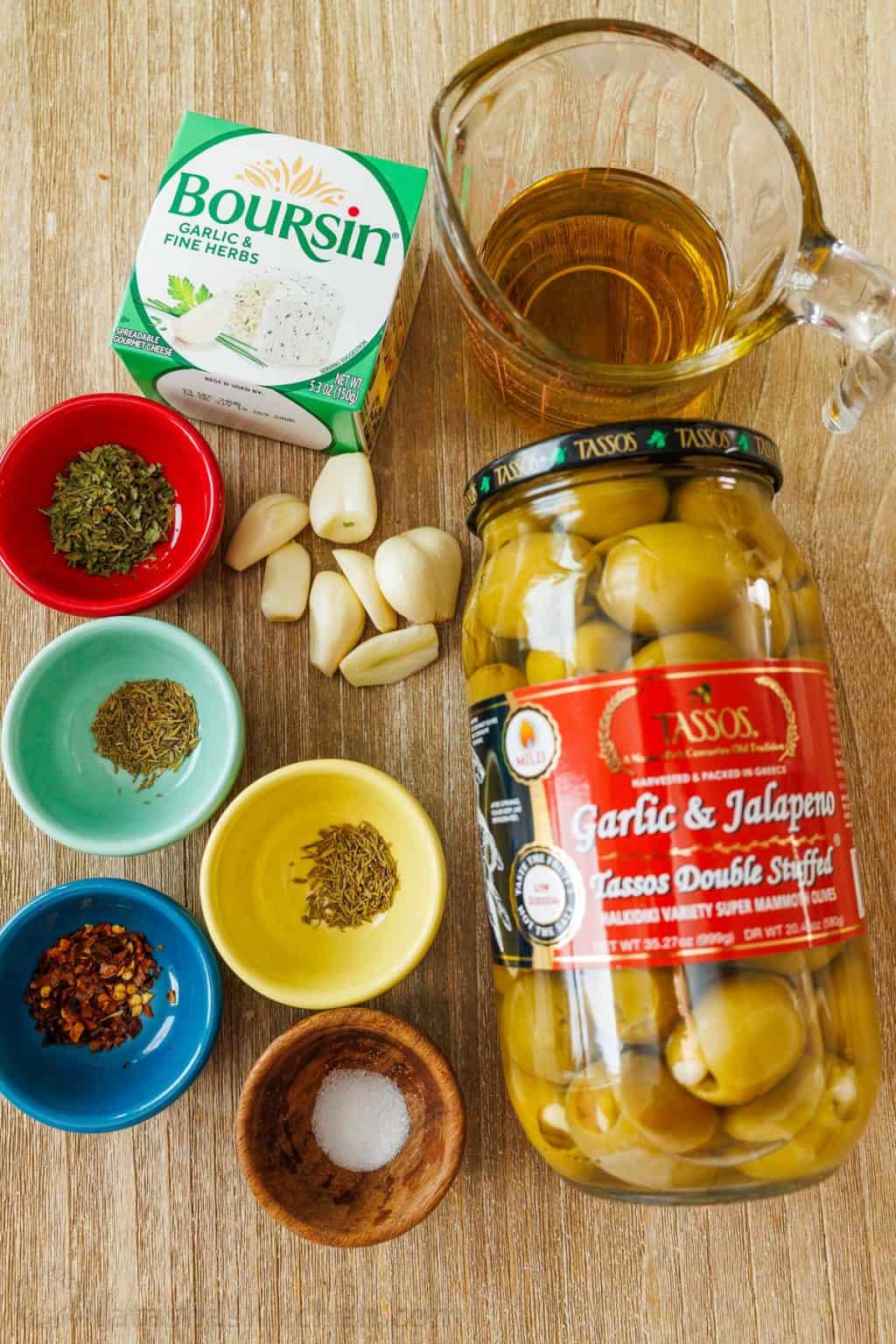Stuffed Olives (VIDEO) - NatashasKitchen.com