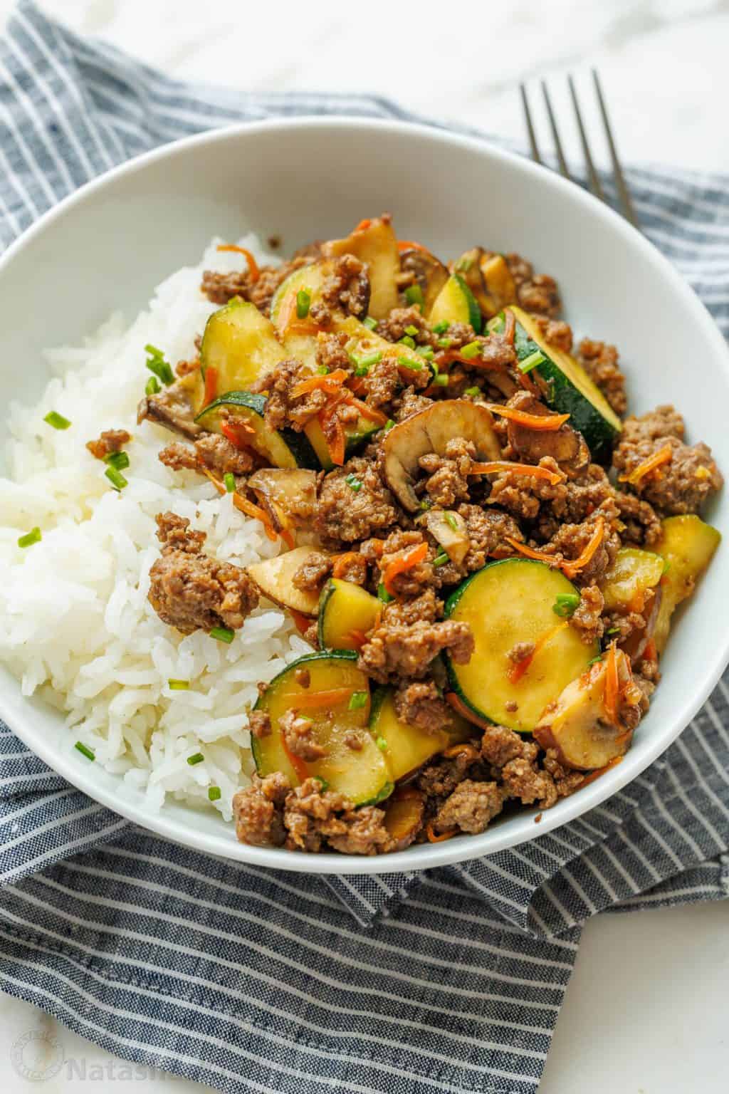 Ground Beef Stir Fry (with Video)