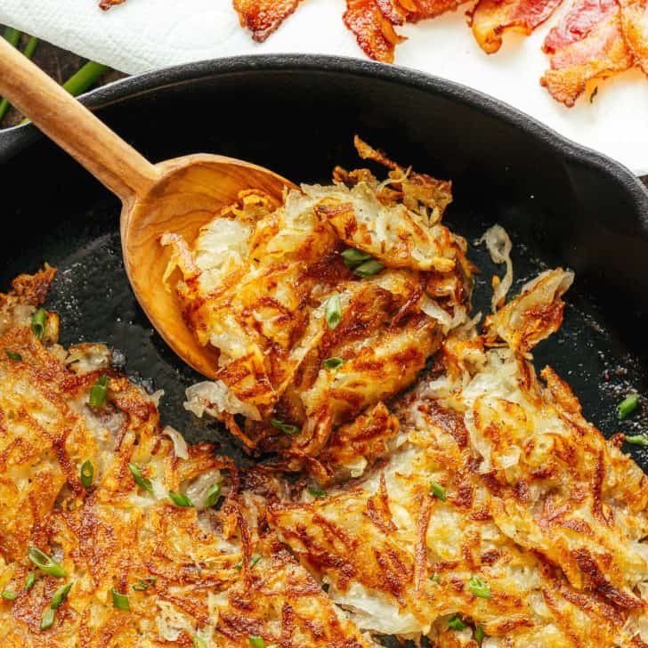 The Best Crispy Hash Browns (with Video) - NatashasKitchen.com