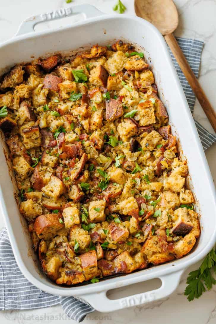 Stuffing Recipe - NatashasKitchen.com