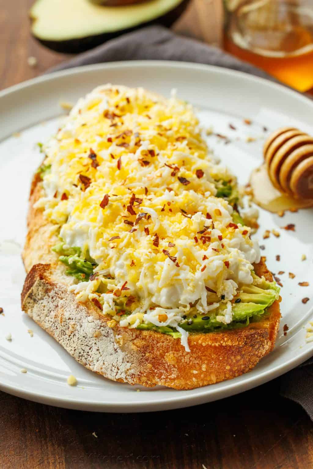 High Protein Avocado Toast